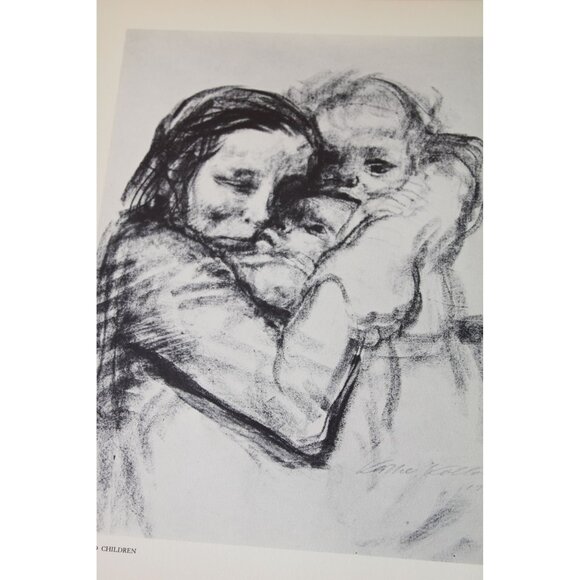 Art | Kthe Kollwitz Mother And Children Print 91567 Kaethe | Poshmark
